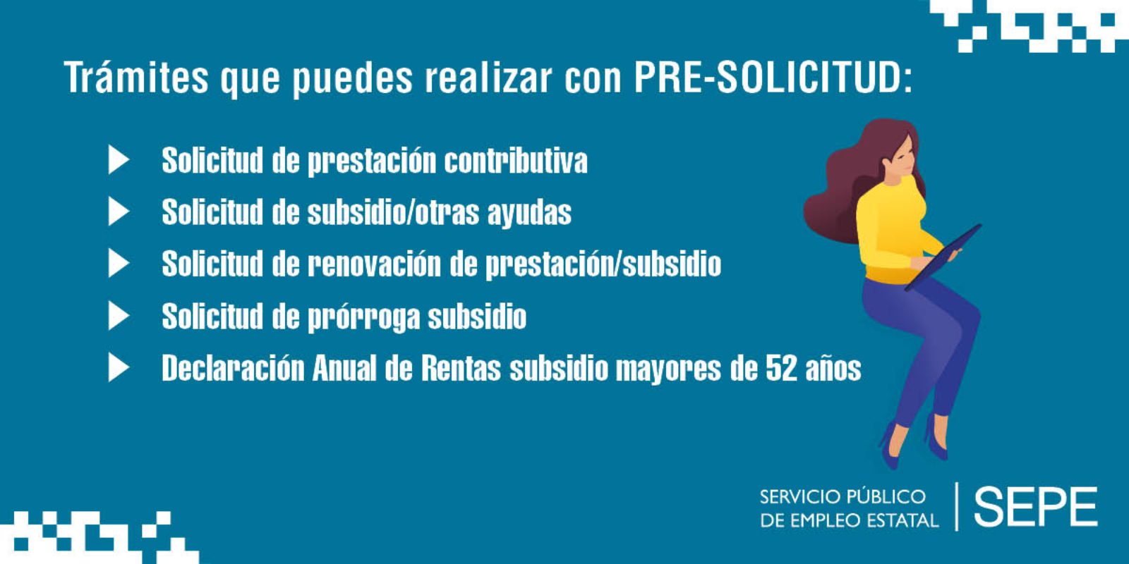 Accede al formulario de pre-solicitud para tramitar prestaciones por desempleo y otras gestiones