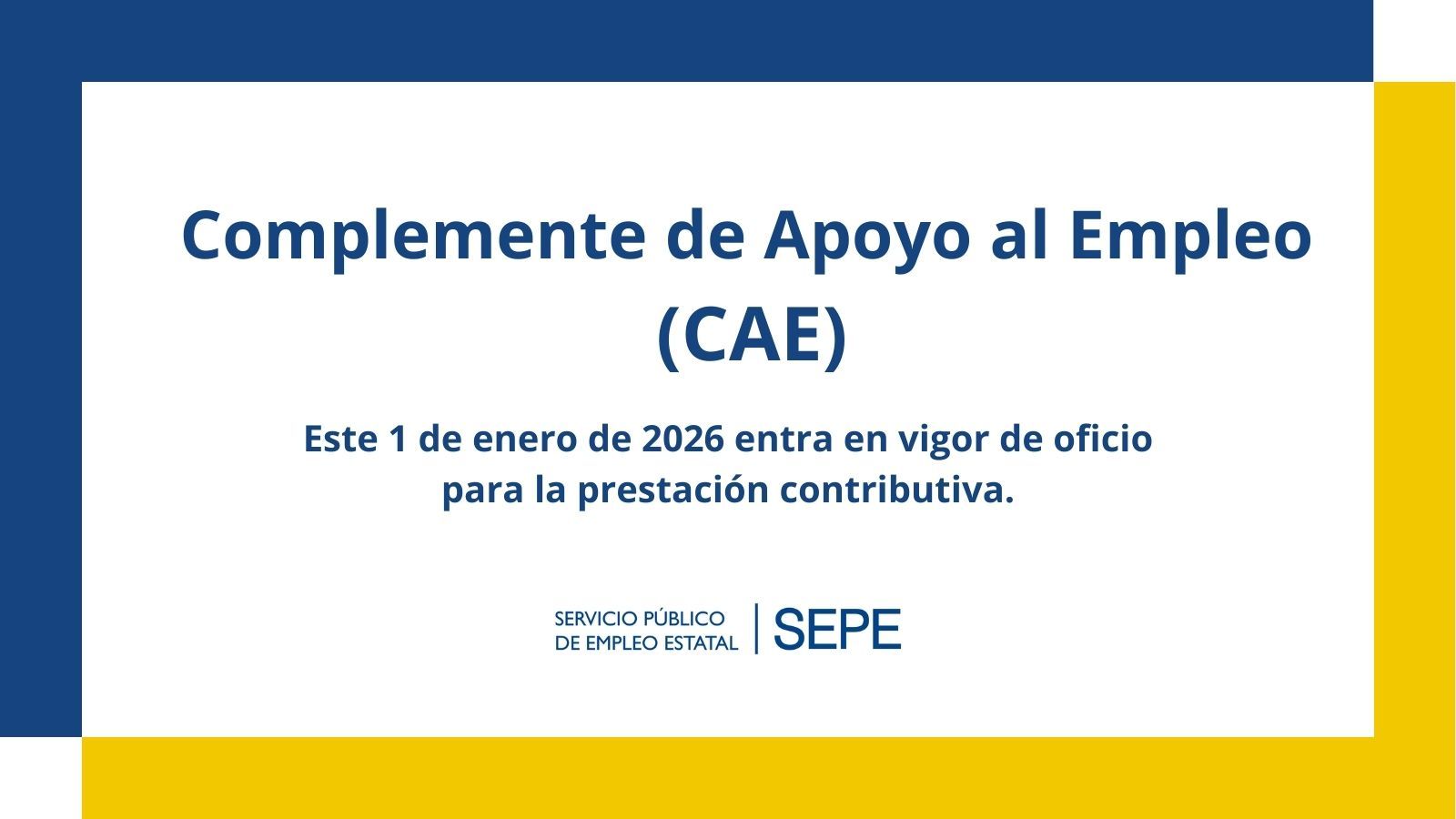 ¿Sabes cómo te afecta el Complemento de Apoyo al Empleo si estás ...